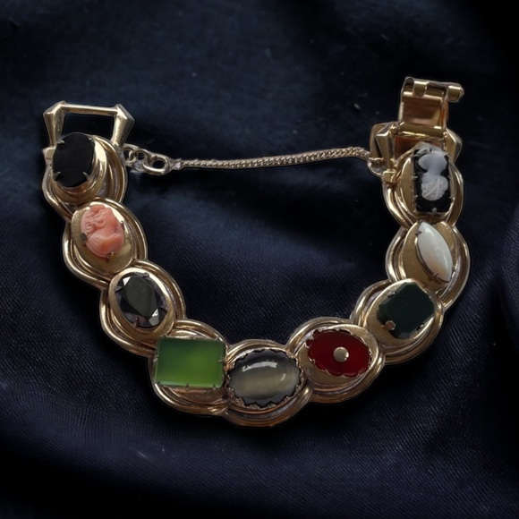 Kafin New York | Jewelry | Vintage Kafin Ny Jeweled Bracelet | Poshmark